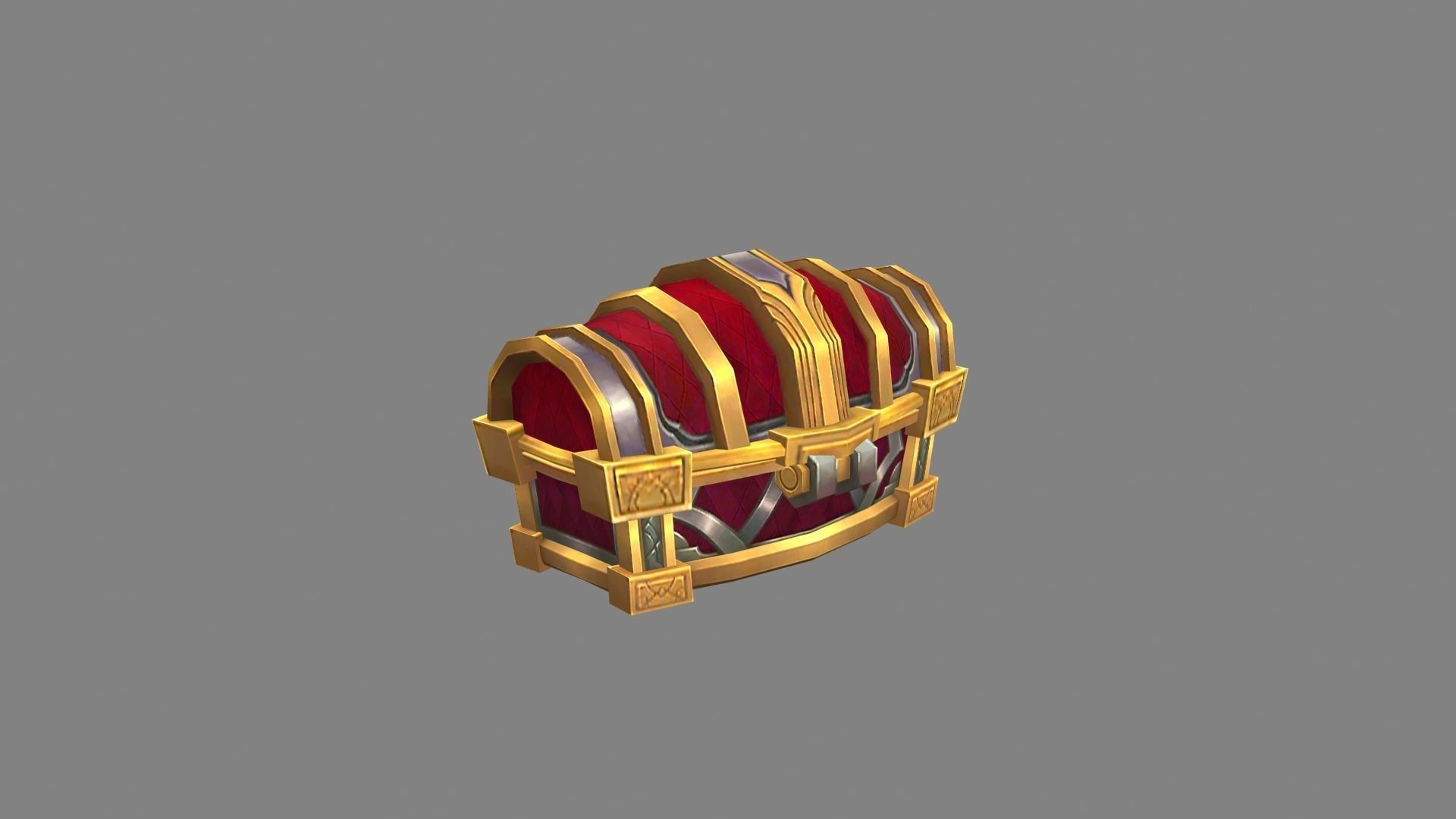 3D model Cartoon treasure chest VR / AR / low-poly | CGTrader