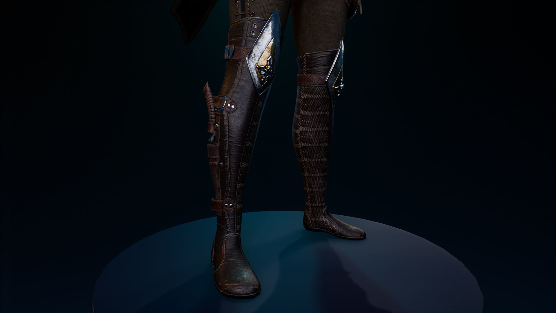 3D model Assassin girl VR / AR / low-poly | CGTrader