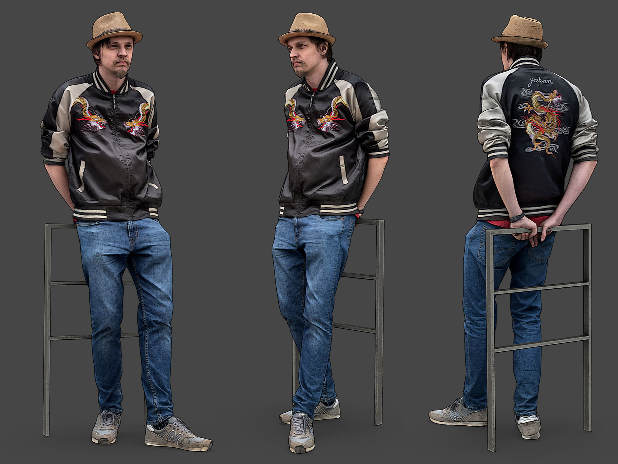 Stylized Man Character 3D model | CGTrader