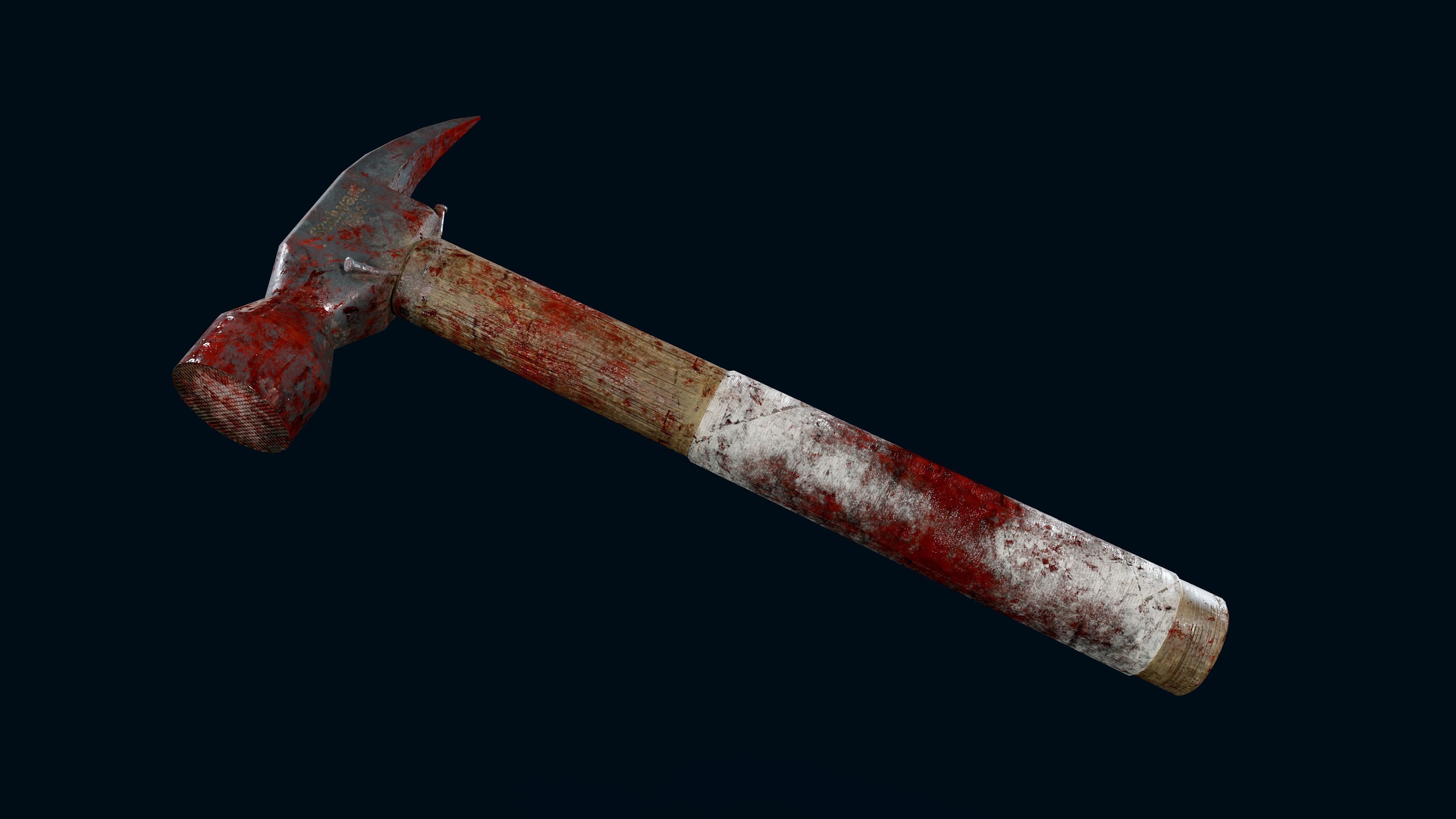 Bloody Hammer 3D asset realtime | CGTrader