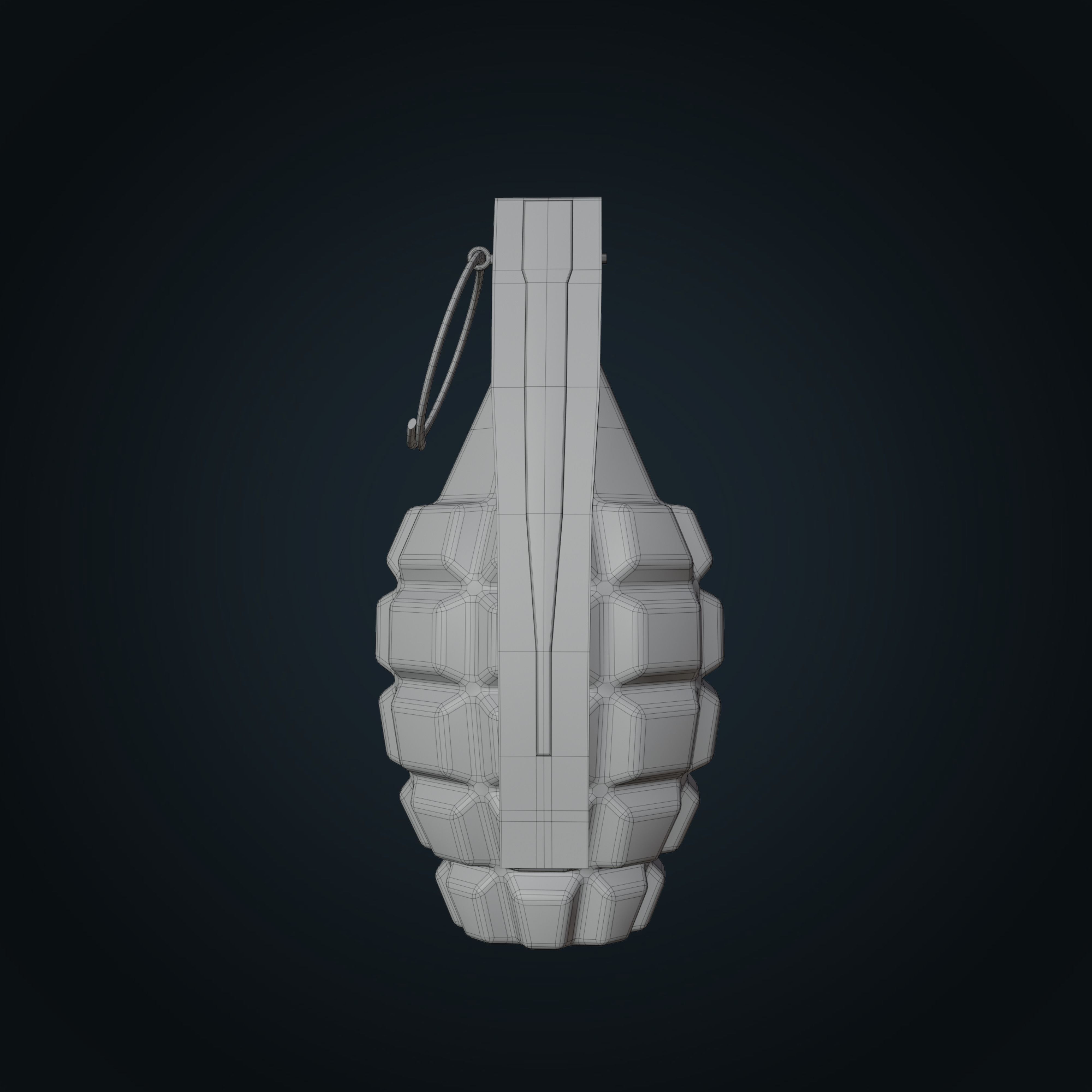 3D model Grenades game-ready grenade VR / AR / low-poly | CGTrader