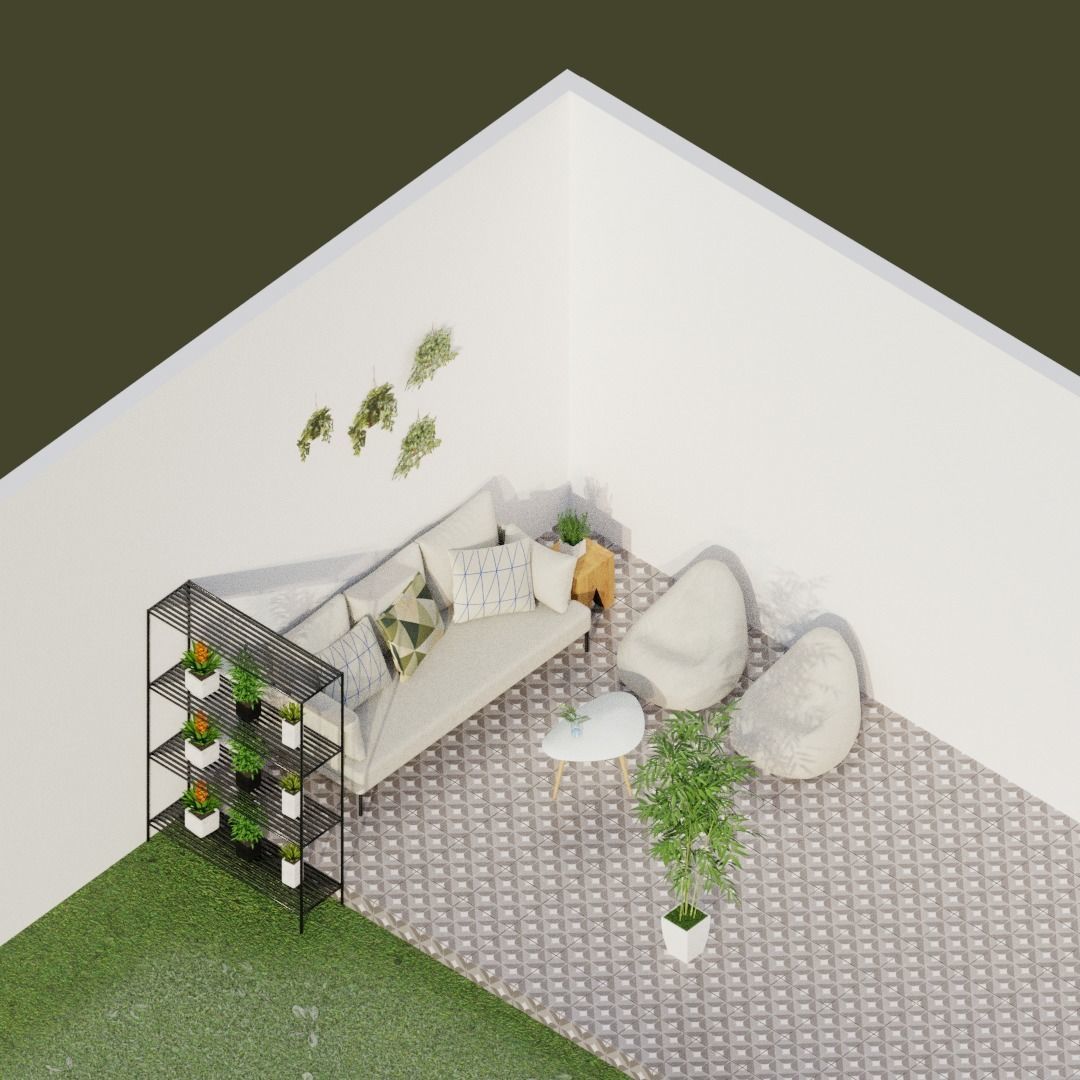Garden Outdoor 3D model | CGTrader