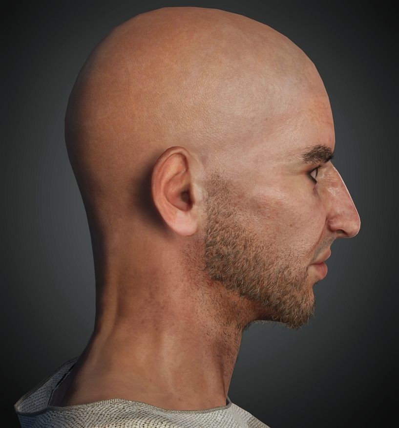 Ancient Rome Flavius 3D model rigged | CGTrader