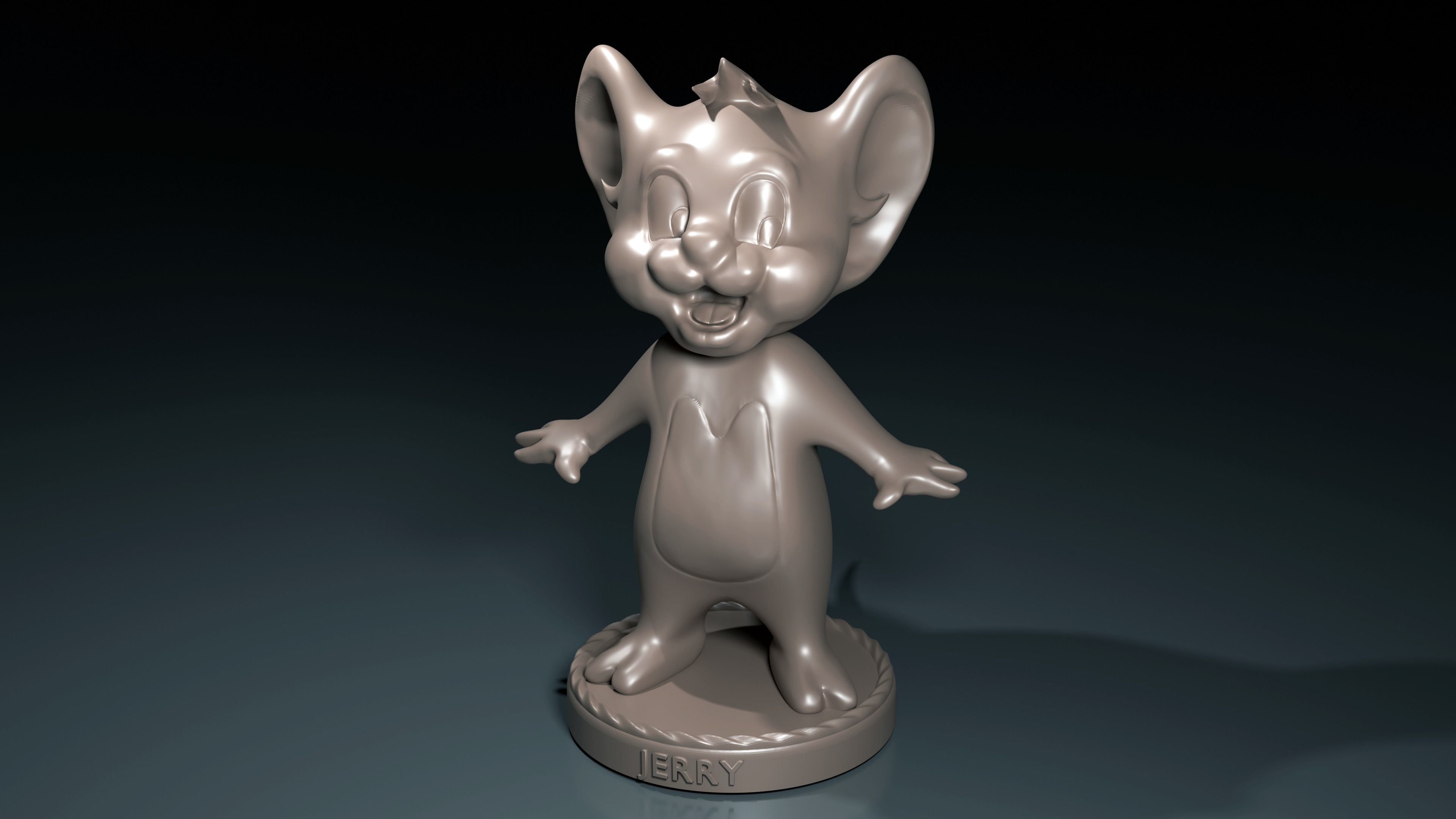 Jerry - 3D STL Model for 3D Printers 3D model 3D printable | CGTrader