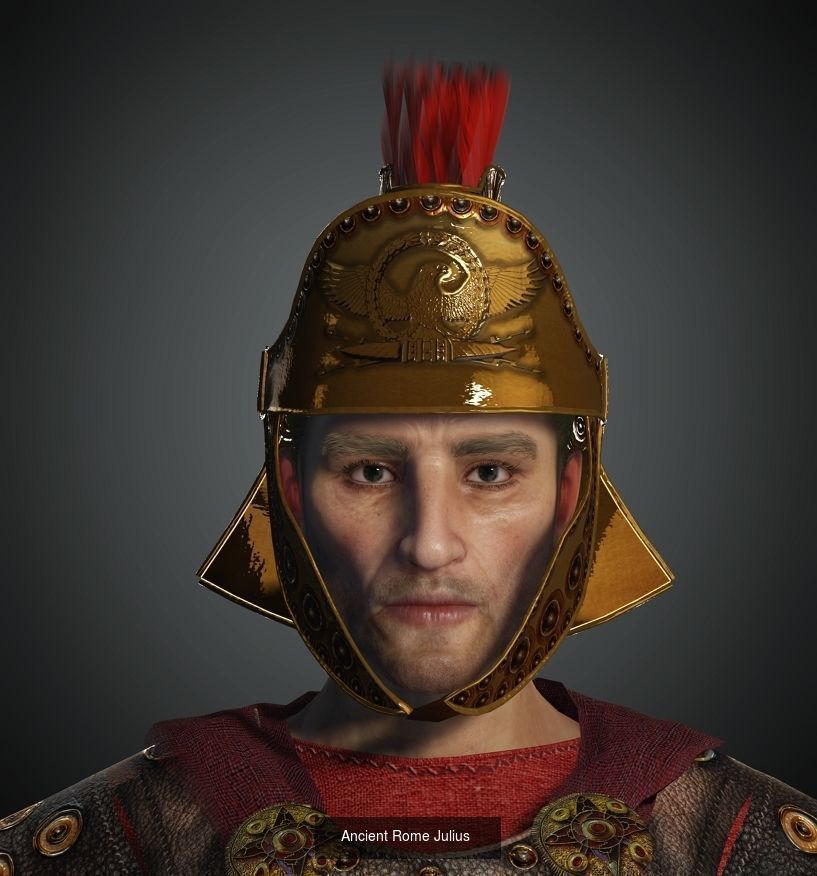 Ancient Rome Characters Collection | CGTrader