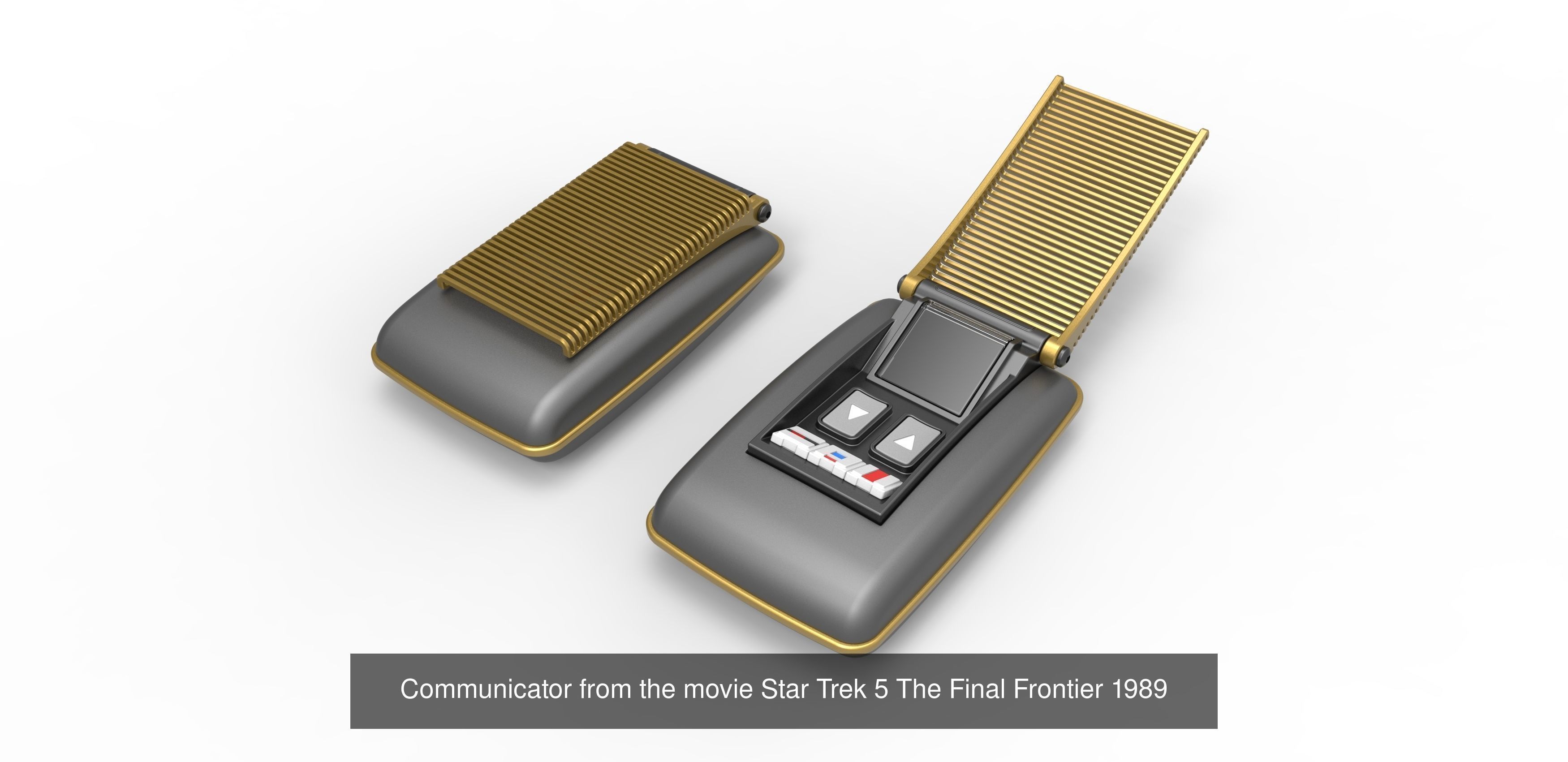 Star Trek Communicators 3D Model Collection | CGTrader