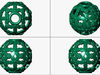 50 Spherical beads 3D model 3D printable | CGTrader