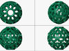 50 Spherical beads 3D model 3D printable | CGTrader