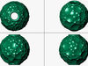 50 Spherical beads 3D model 3D printable | CGTrader