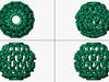 50 Spherical beads 3D model 3D printable | CGTrader