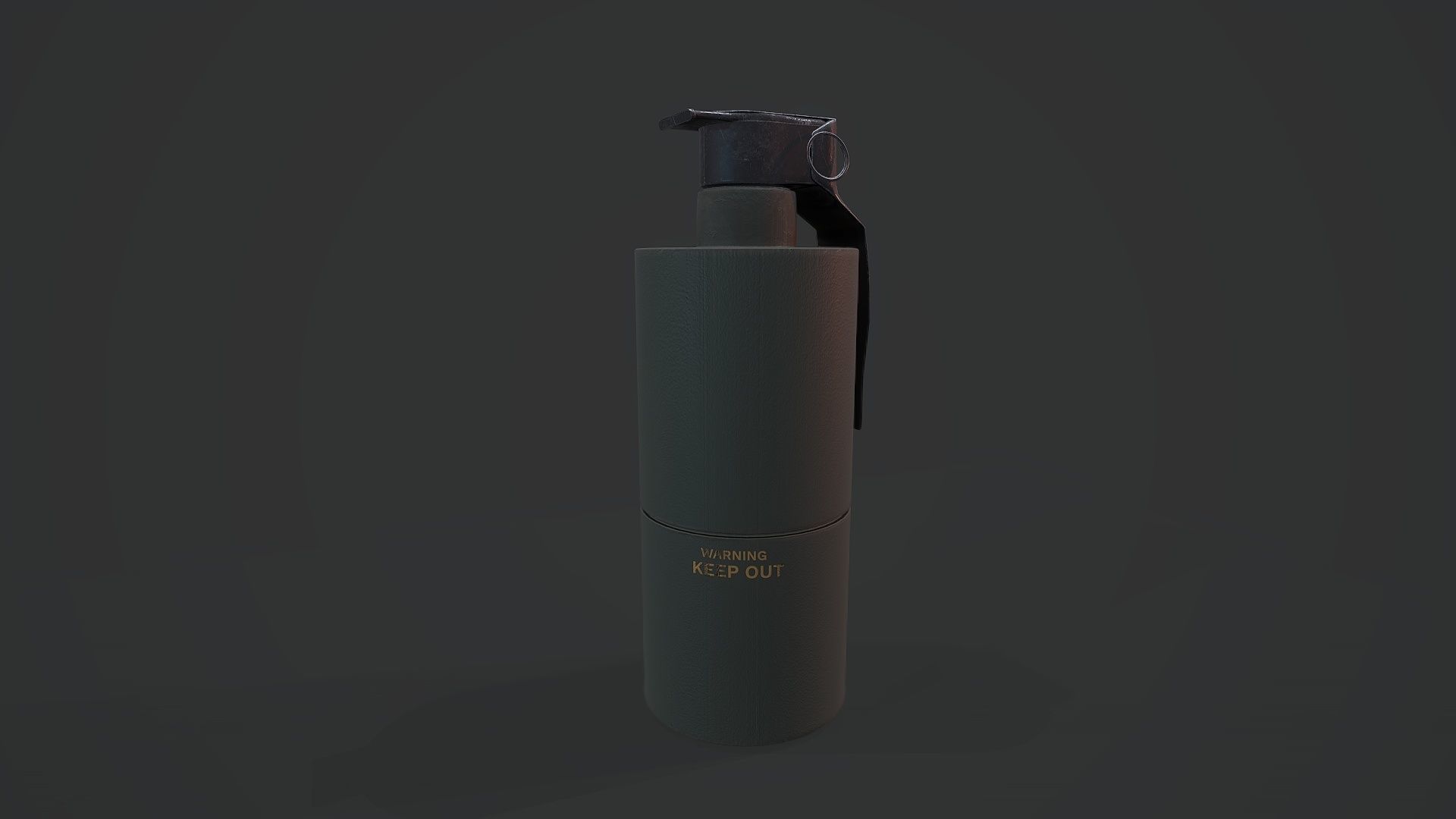 3D model Smoke Grenade - Models and Textures Low-poly 3D model VR / AR ...