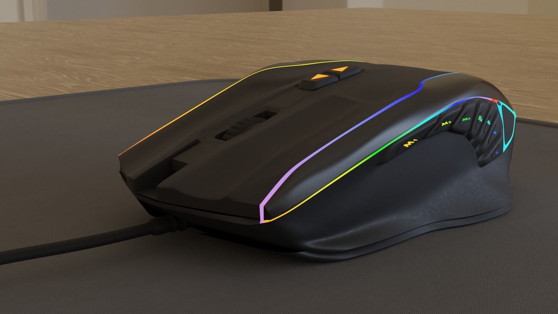 PC Optial mouse 3D model | CGTrader