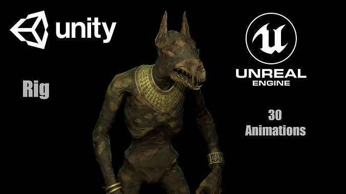 3D model Mummy Set VR / AR / low-poly | CGTrader