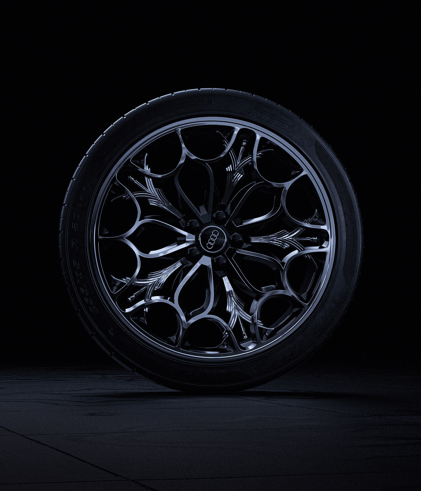 Audi R8 Rim Final Fantasy XV Edition Real World Size 3D model | CGTrader