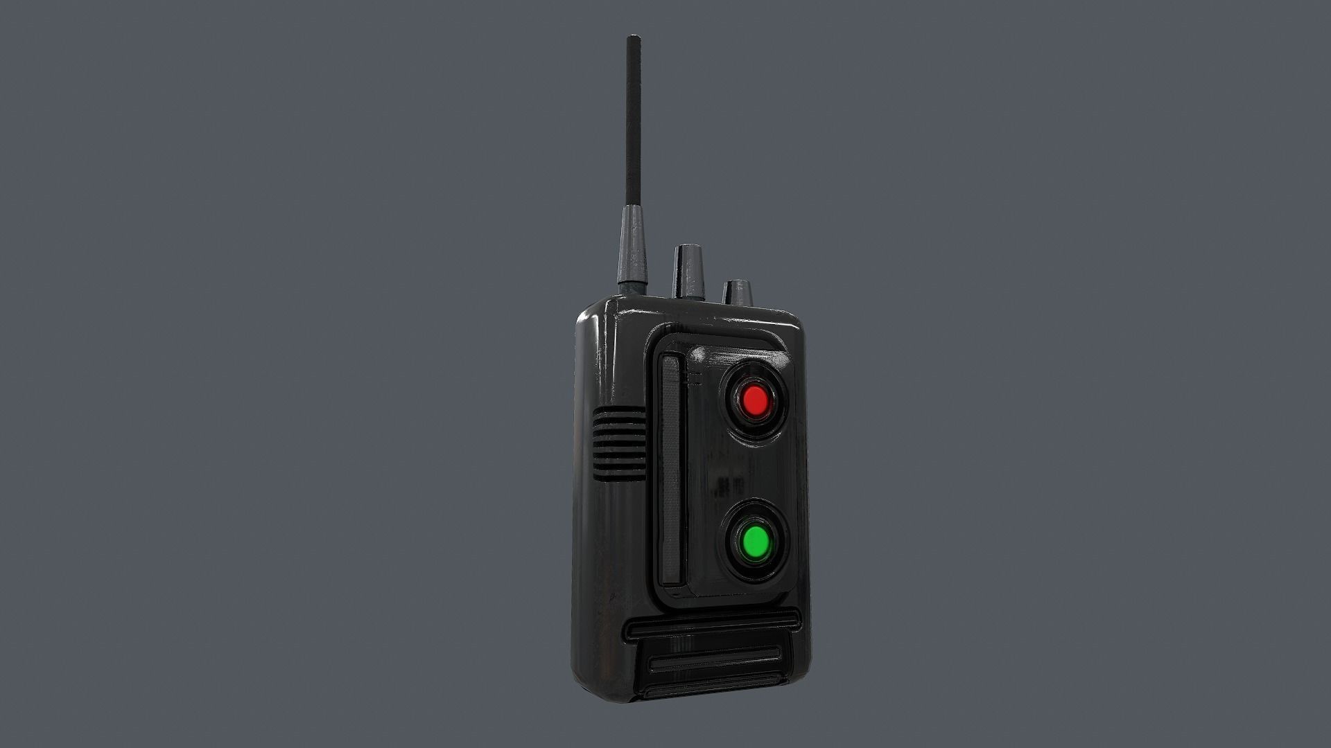Police Radio 3D model | CGTrader