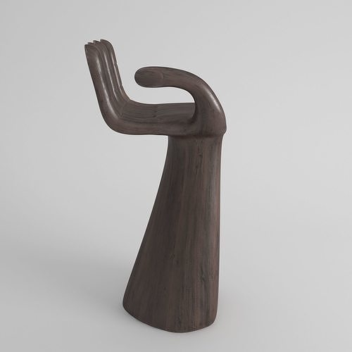 Hand Stool 3D model | CGTrader
