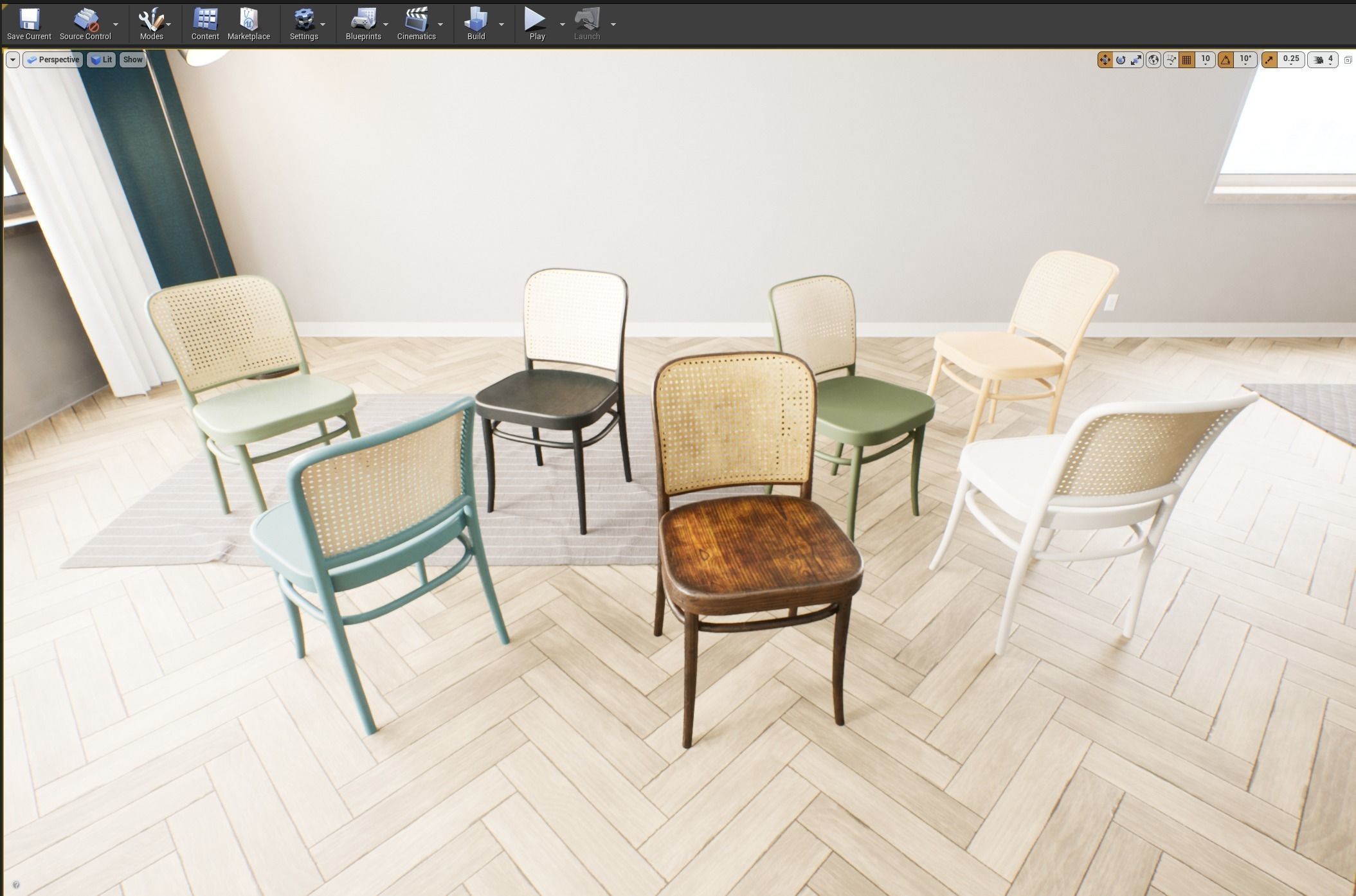 3D Model Collection TON Design - PBR Various Options Pack VR / AR / low ...