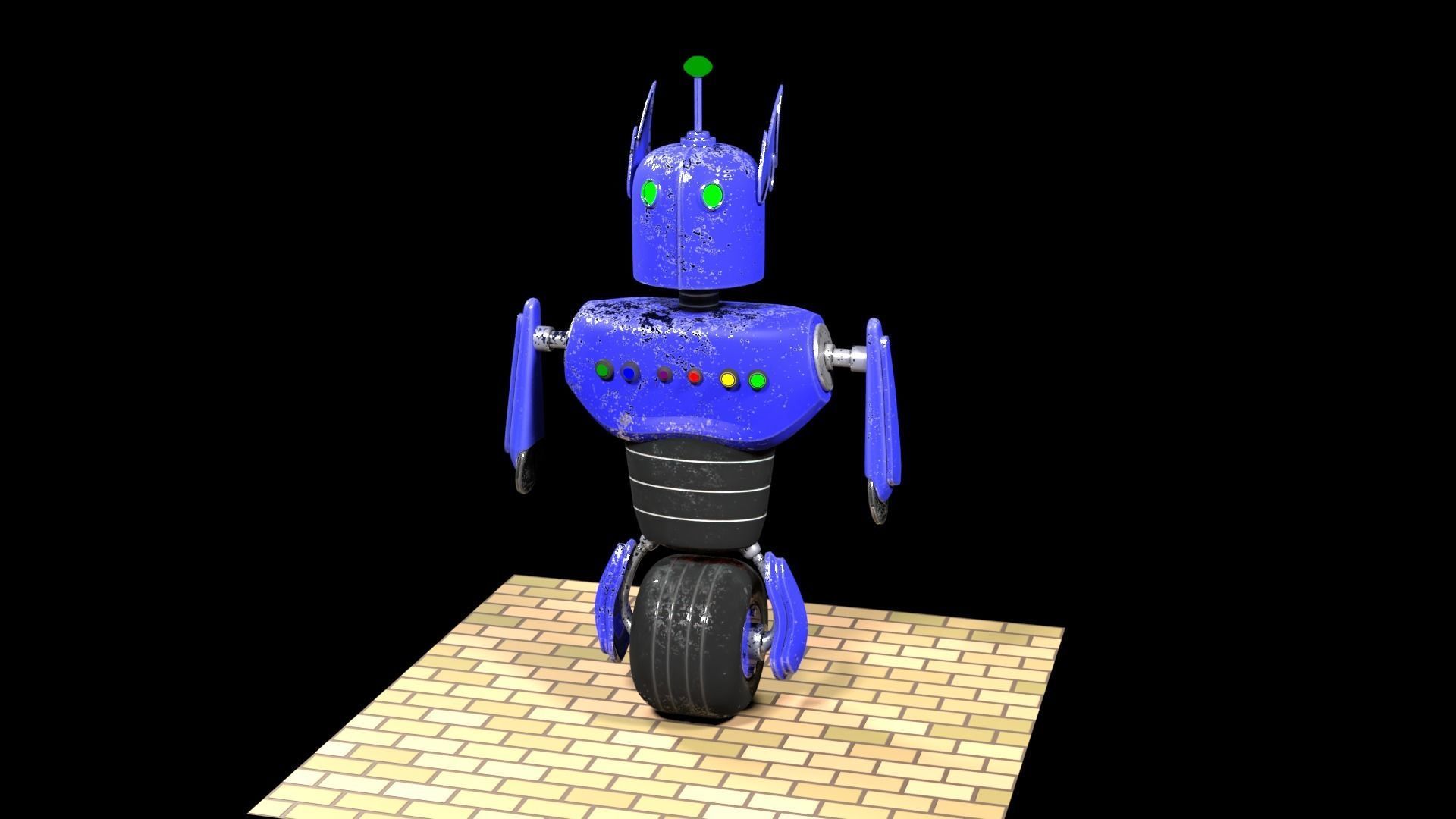 Mechanical Robot free 3D model | CGTrader