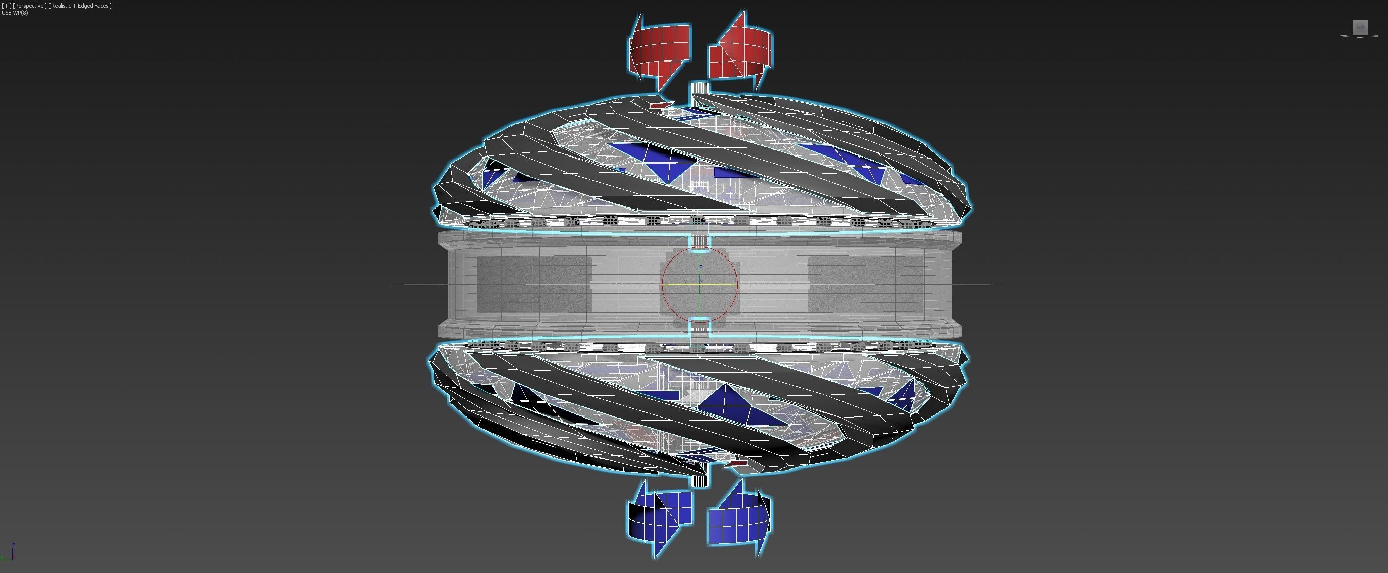 Inverted Ionic Vortex Electro Motor - Concept 3D model | CGTrader