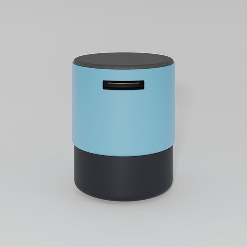 Pouf Puff Sitting seating Chair Pouffe -office furniture 3D model ...