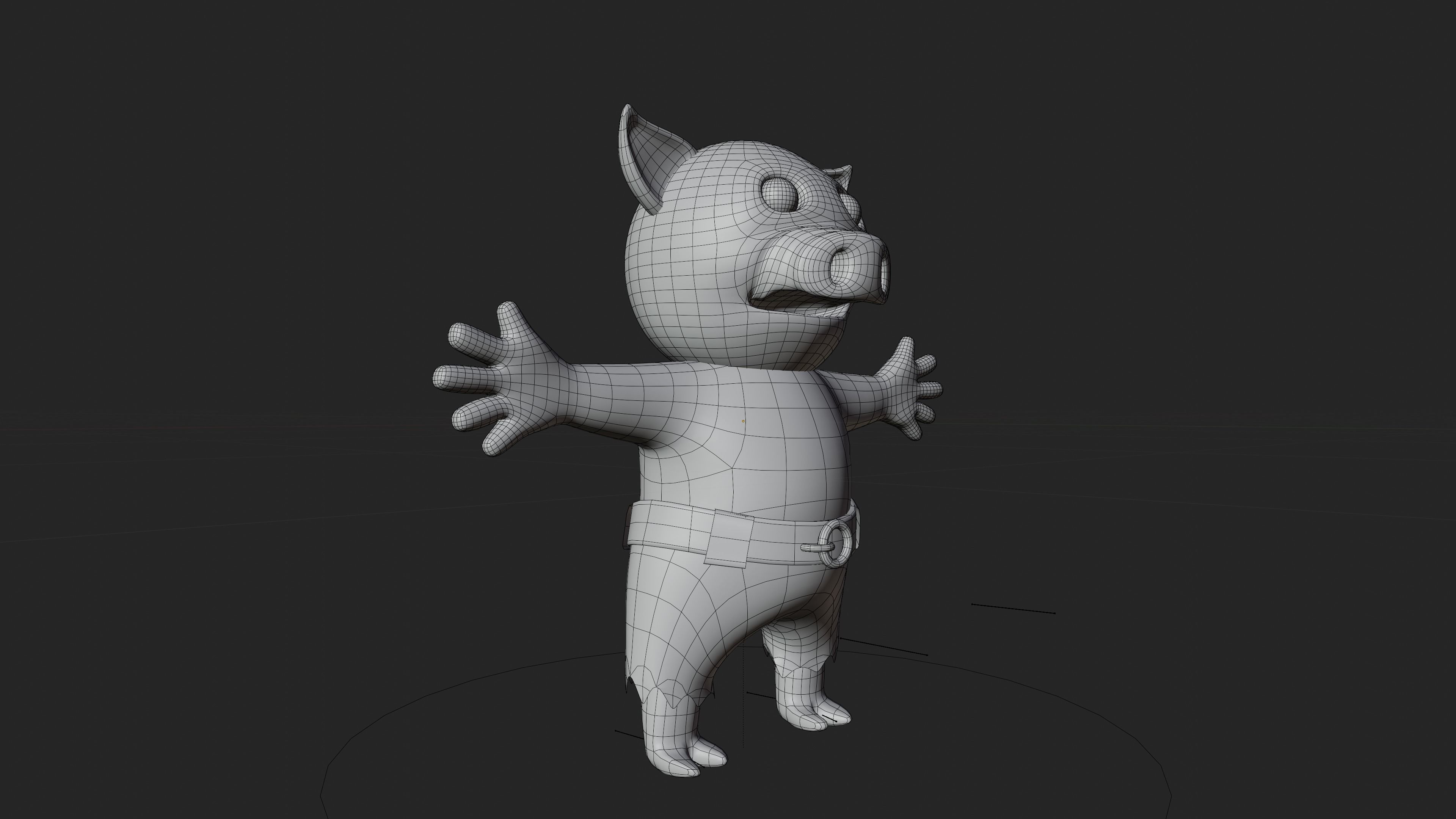 3D model Boxer Pig VR / AR / low-poly | CGTrader