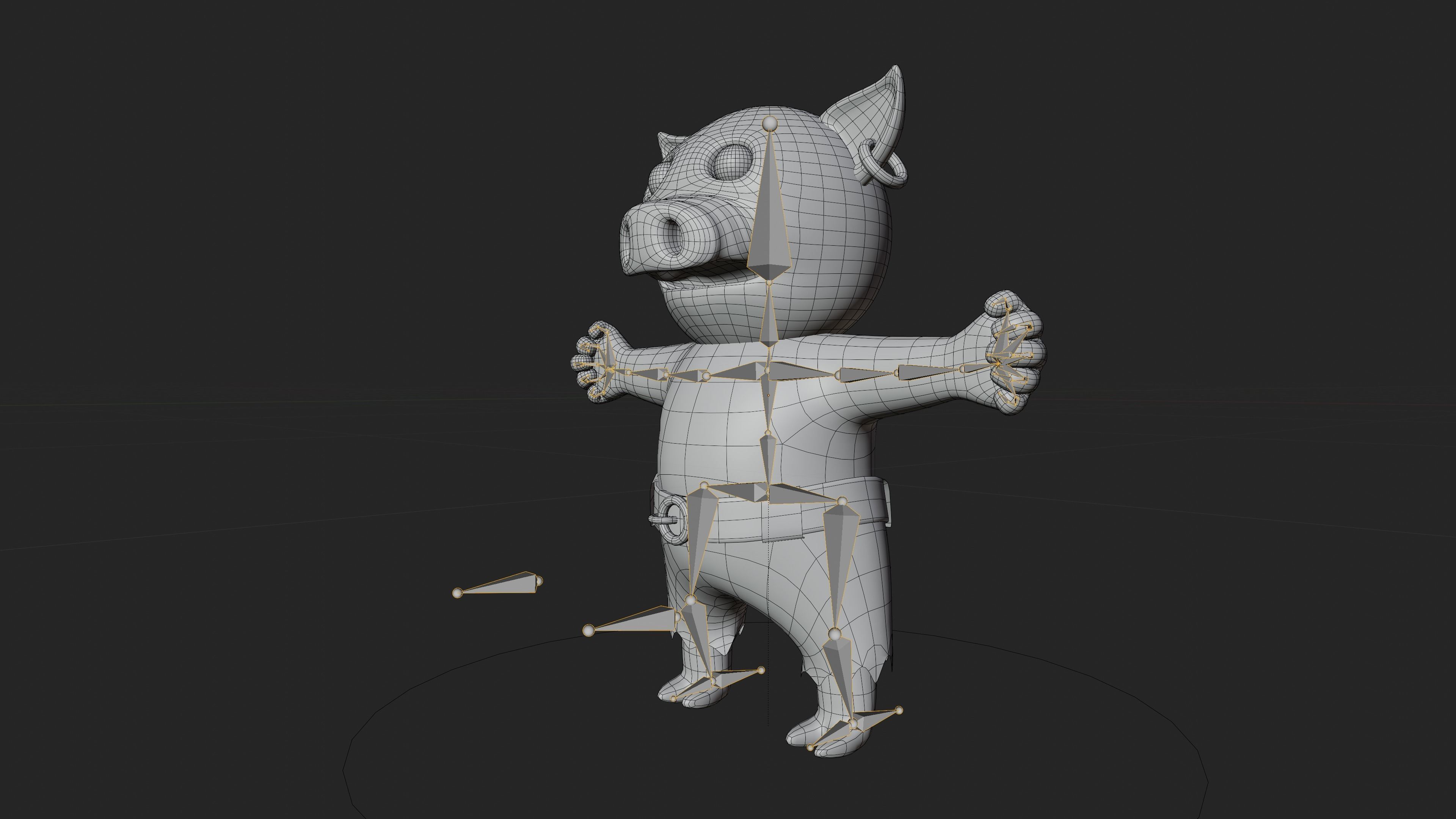 3D model Boxer Pig VR / AR / low-poly | CGTrader