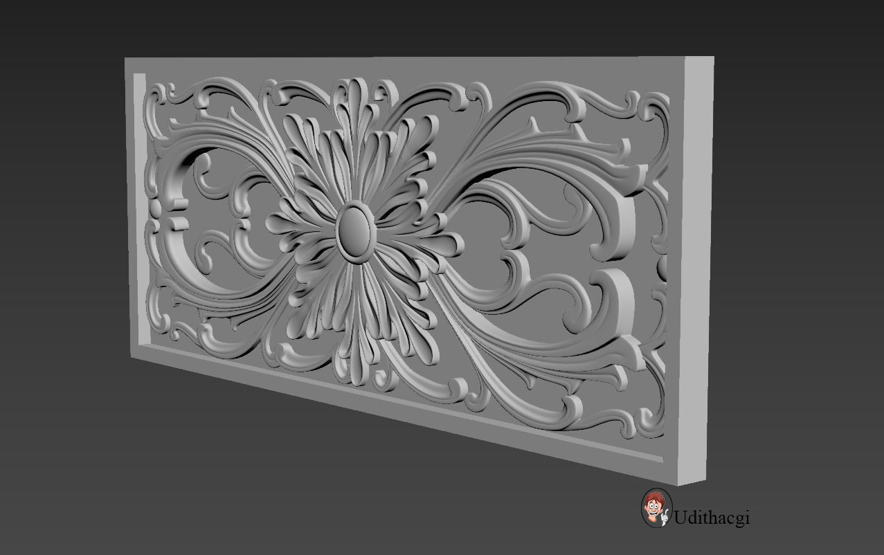 Wood carving free 3D model | CGTrader