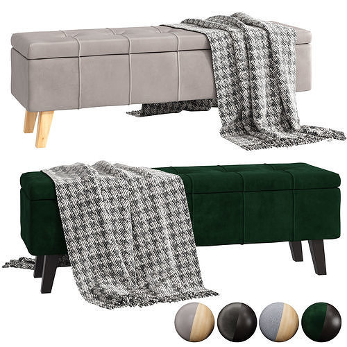 Bench Halmar Massimo 3D model | CGTrader