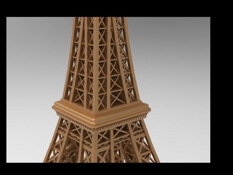 Eiffel Tower for 3D Printing 3D model 3D printable | CGTrader