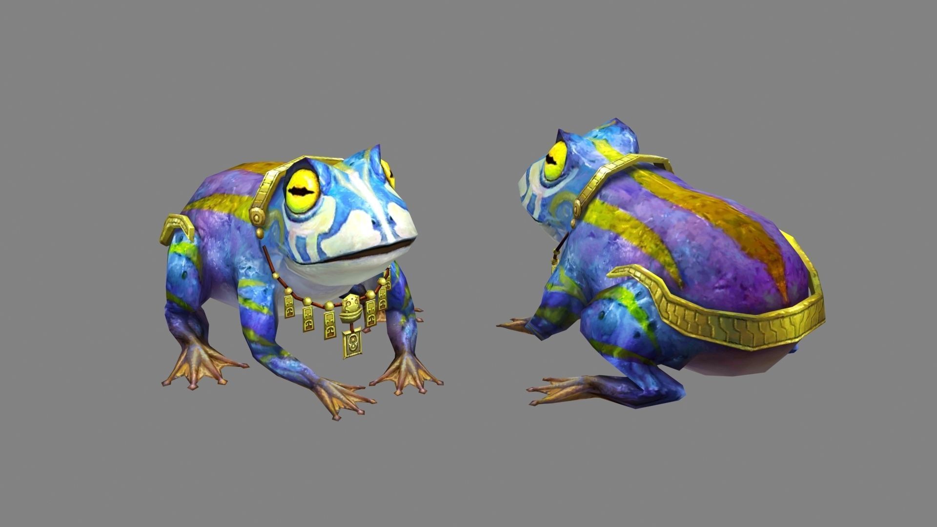 3D model Cartoon mutant frog | CGTrader
