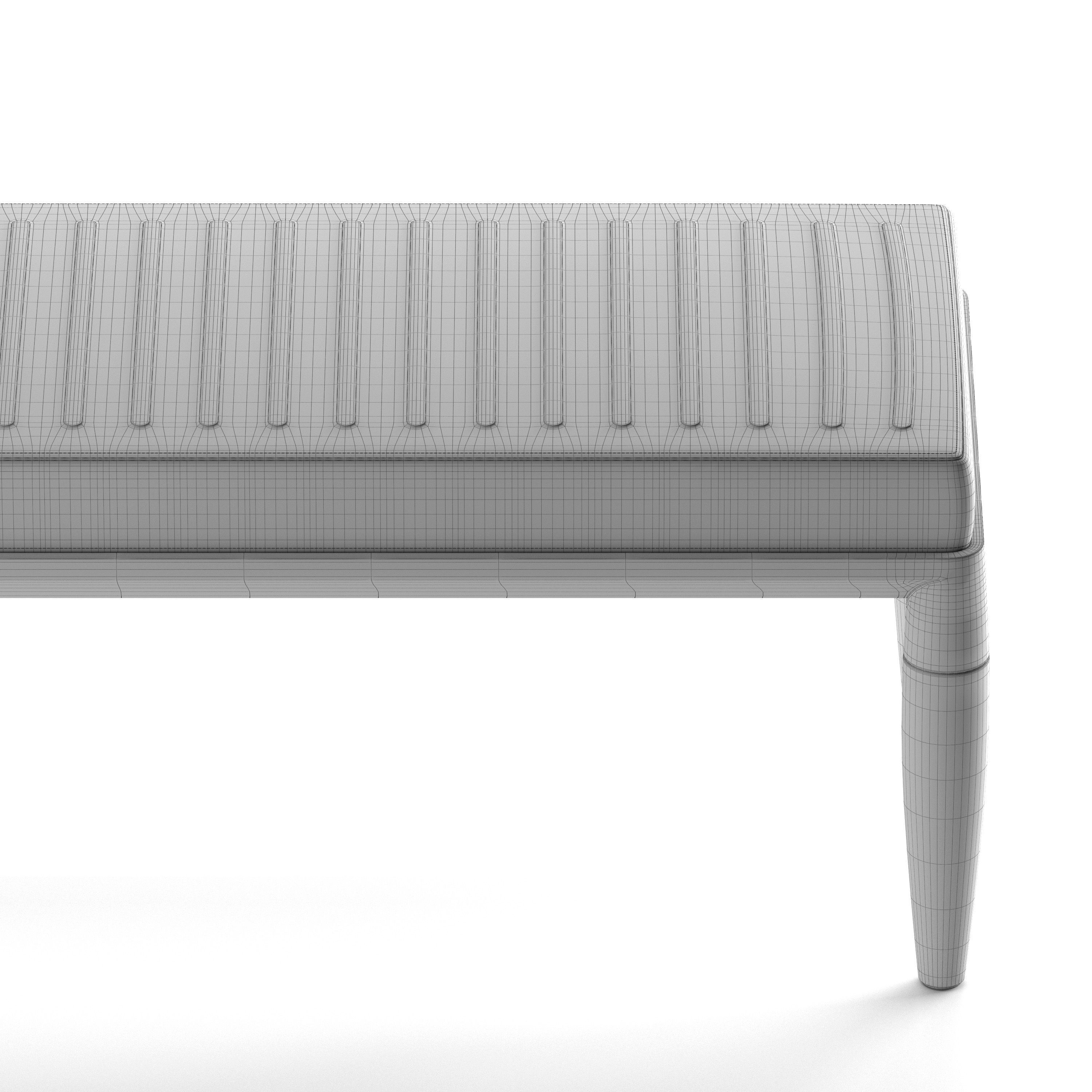 Roi Benches by Giorgetti Italia 3D model | CGTrader