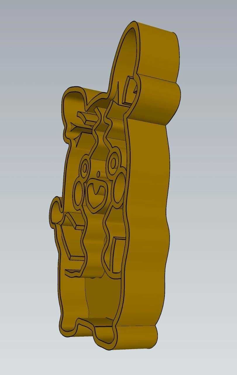 Pokemon Morpeko Cookie Cutter Stamp Cake Decorating 3D model animated | CGTrader