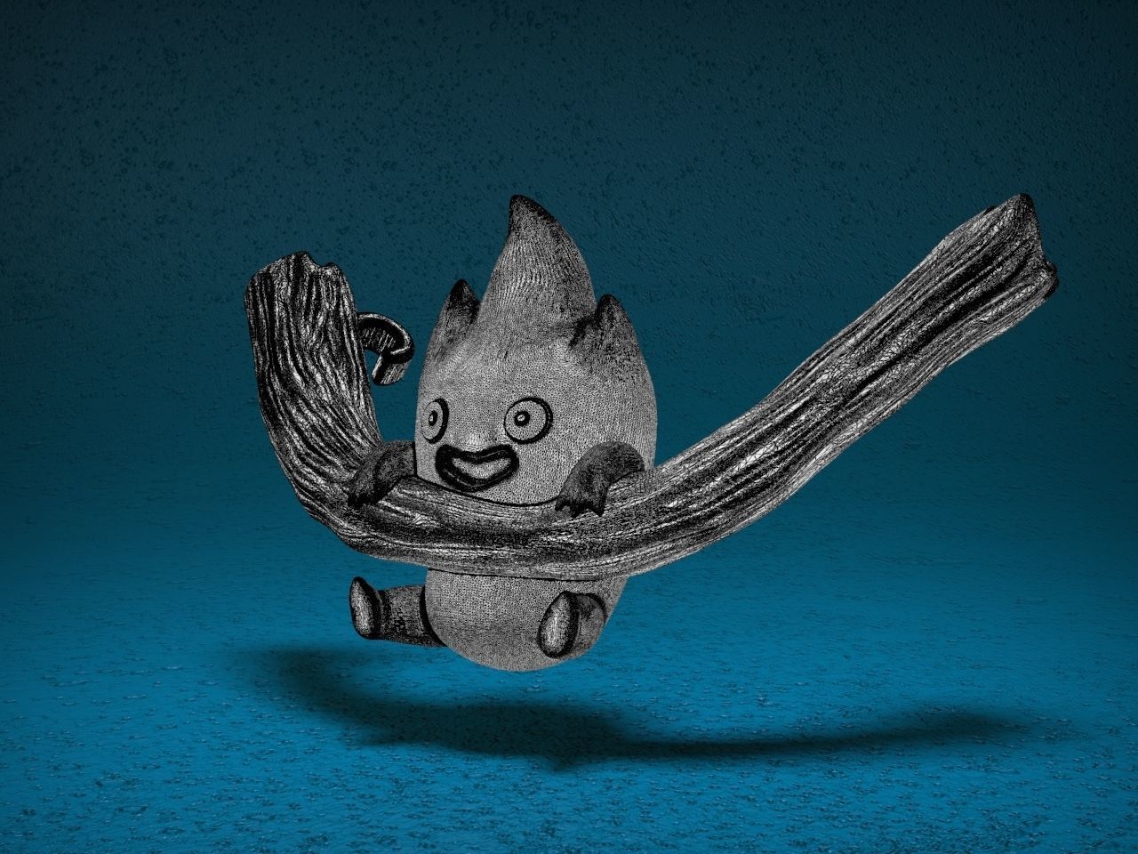 Calcifer earsaver 3D model 3D printable | CGTrader