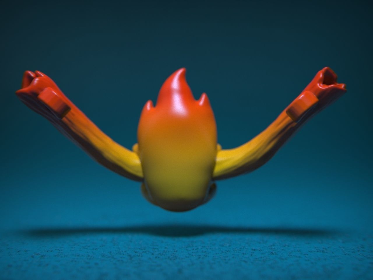 Calcifer earsaver 3D model 3D printable | CGTrader