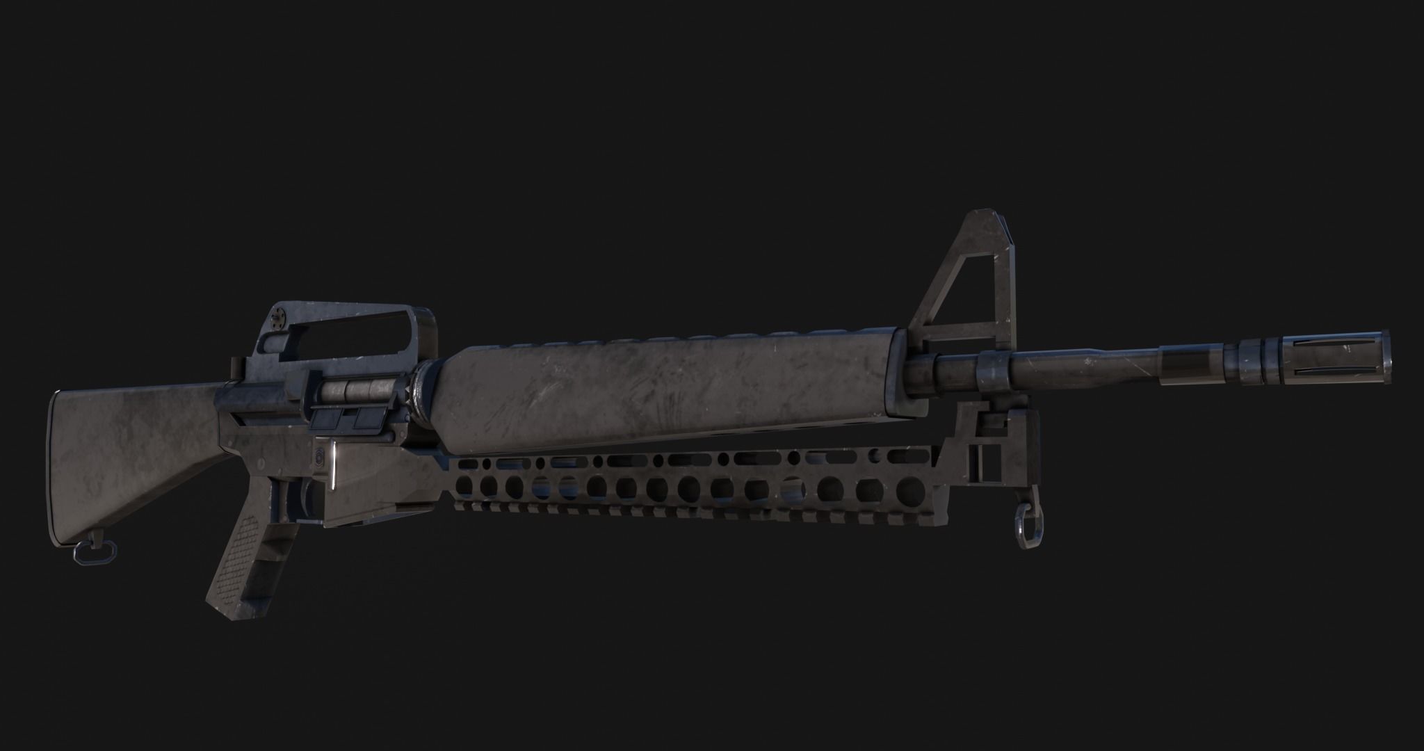 3D model M16 Ultimate Pack VR / AR / low-poly | CGTrader