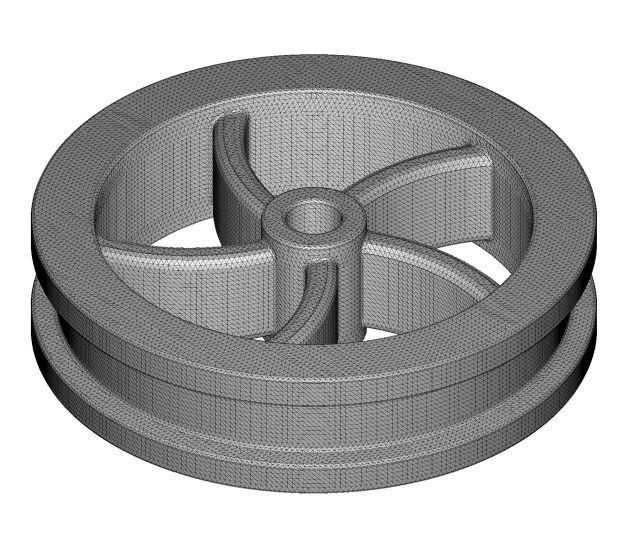 Kids Engineering Flywheel 3D model 3D printable | CGTrader
