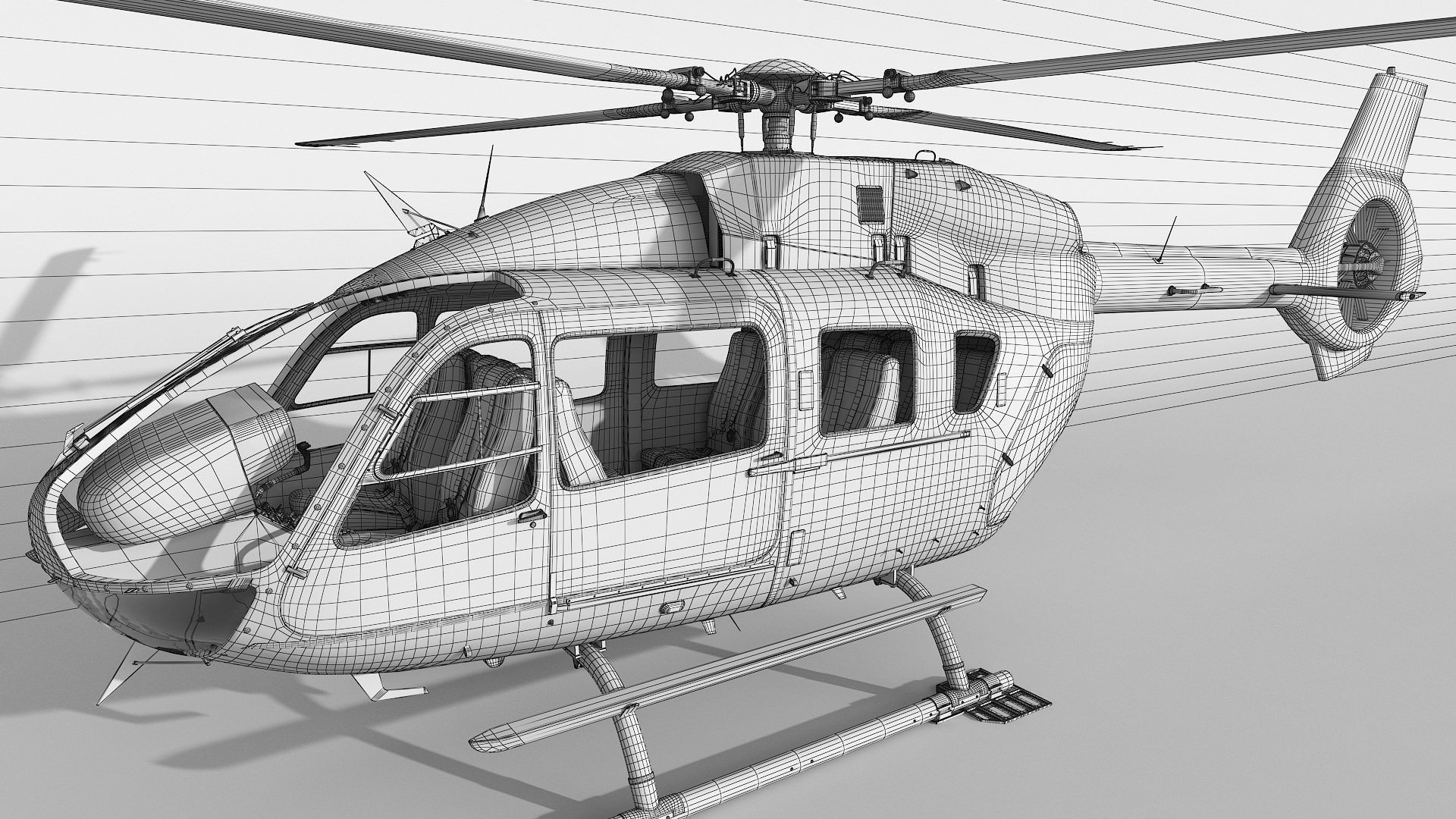 Airbus H145 3D model | CGTrader