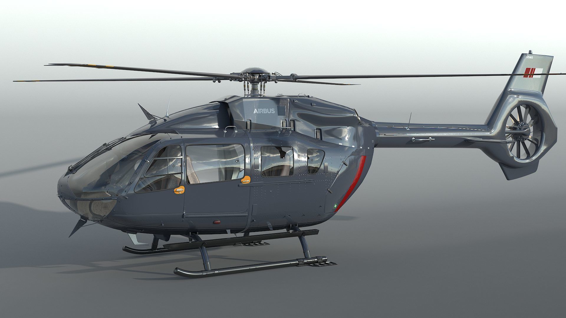 Airbus H145 3D model | CGTrader