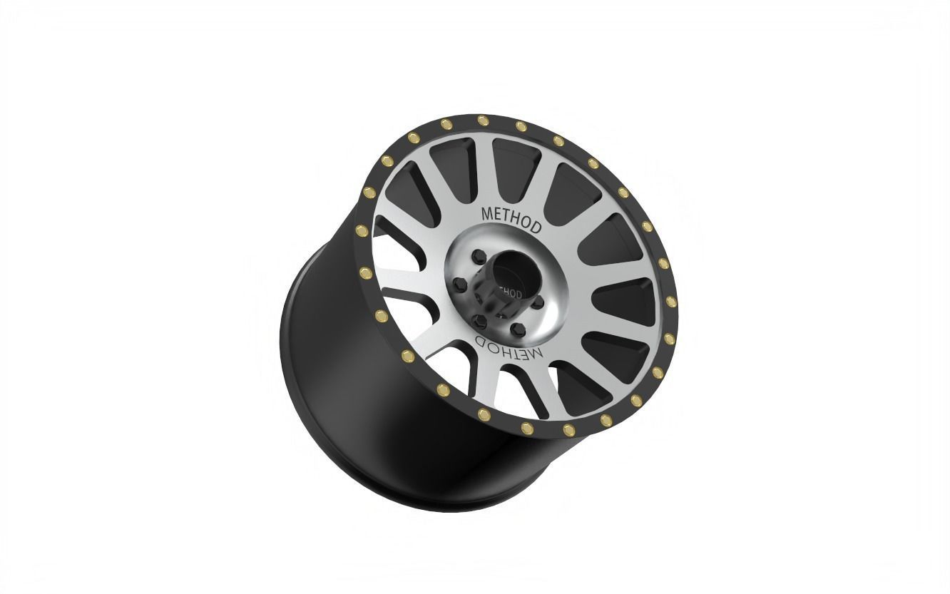 Method 305 NV Wheel Matte Black Machine Face Toyota 2016 3D model 3D ...