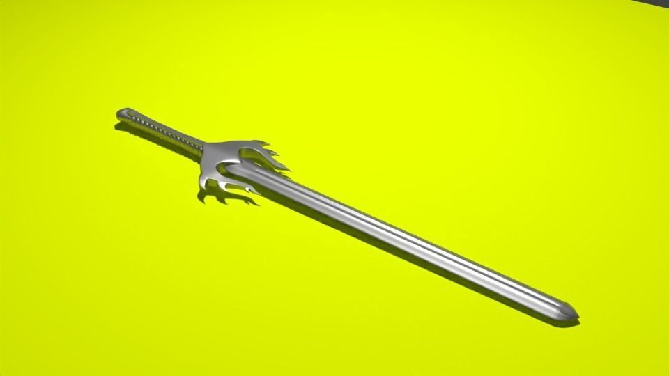 Fullmetal sword free 3D model | CGTrader