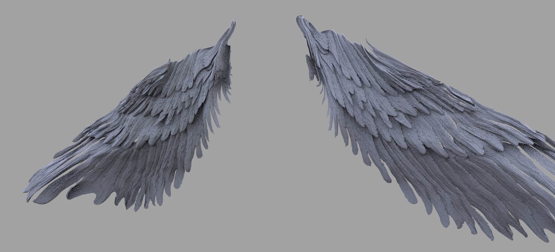 Harpy warrior kit bash scene 3D model | CGTrader