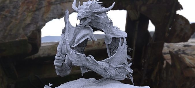 Summoned monster single 3D model | CGTrader