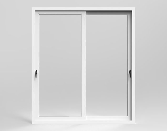 Sliding door 200x225 free 3D model | CGTrader