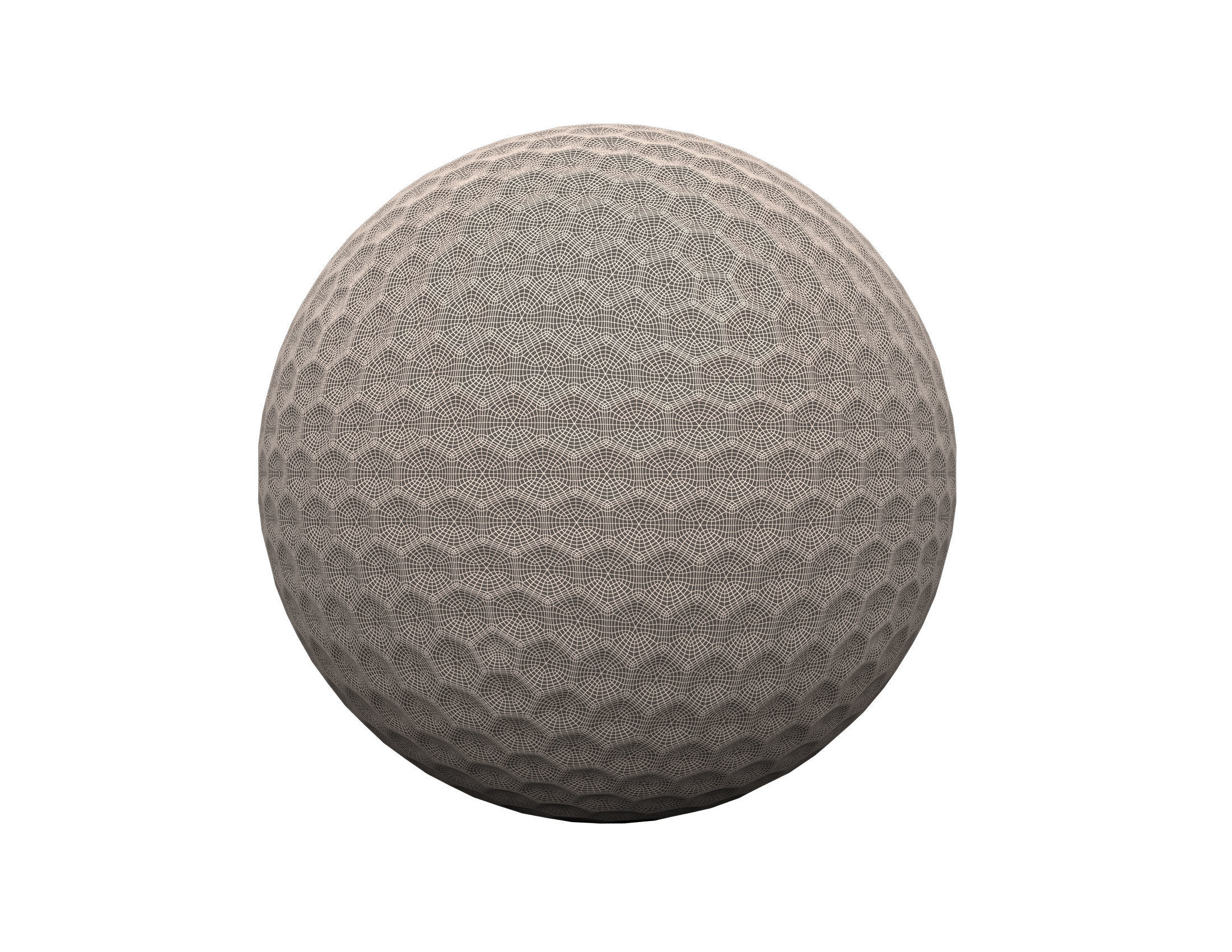 3D model Golf Ball Generic VR / AR / low-poly | CGTrader