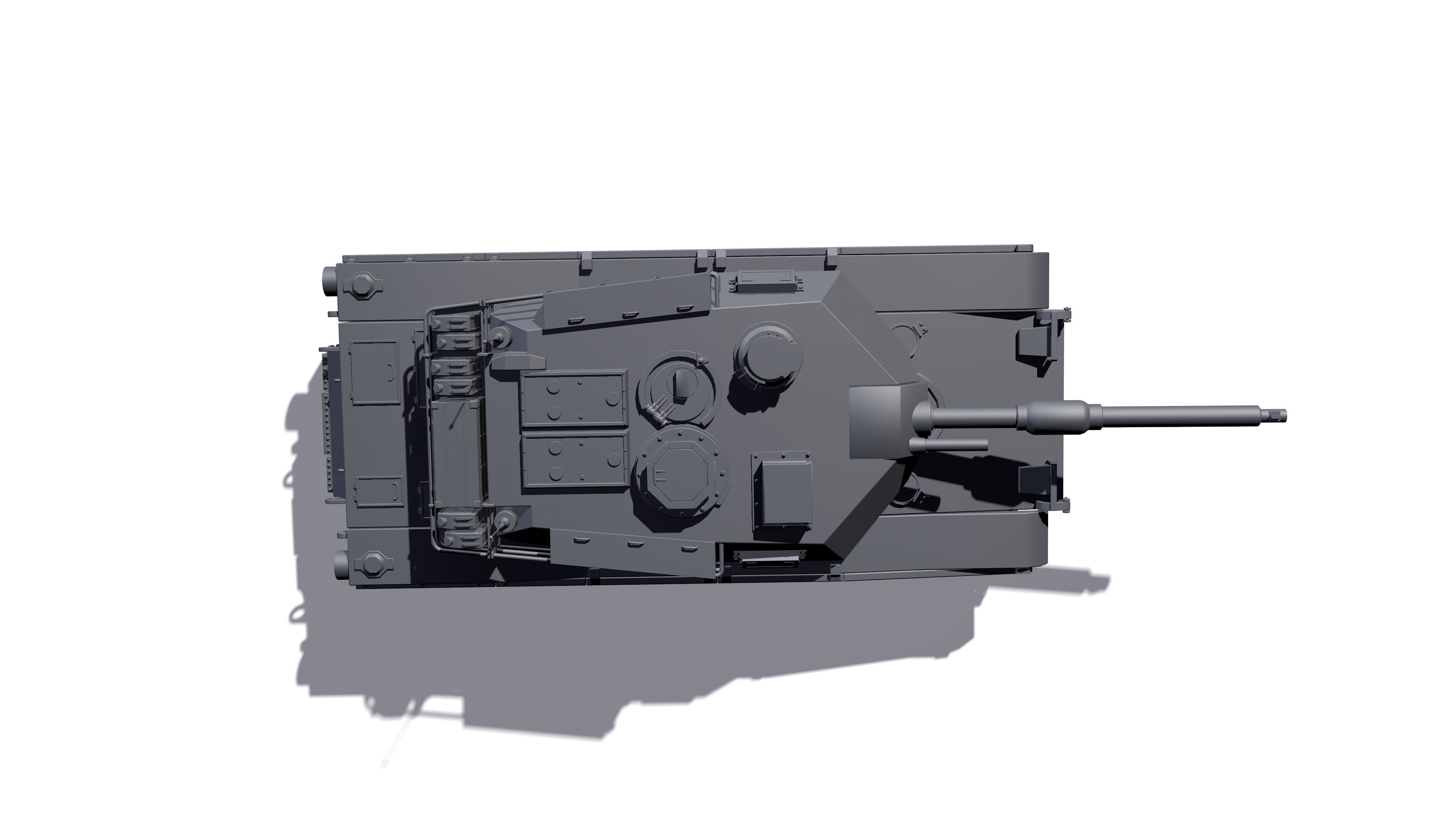 3D model ABRAMS M1 tank VR / AR / low-poly | CGTrader