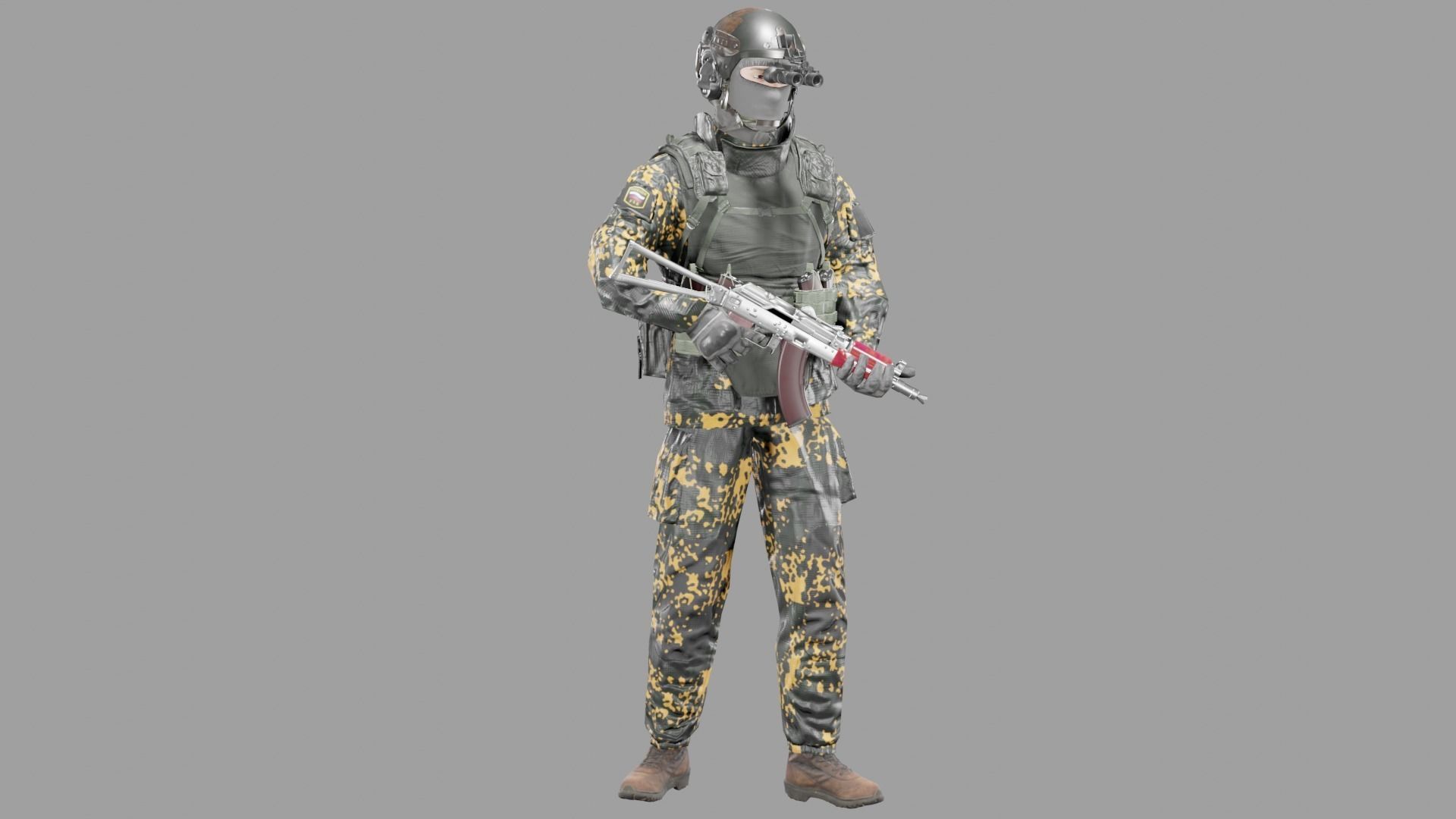 3D model FSB Operator VR / AR / low-poly | CGTrader