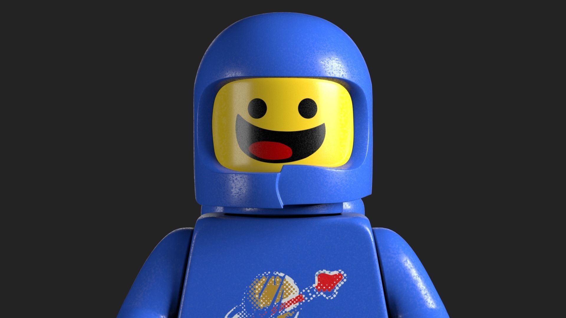3D model Rigged - Benny The Spaceman Lego Movie VR / AR / low-poly ...