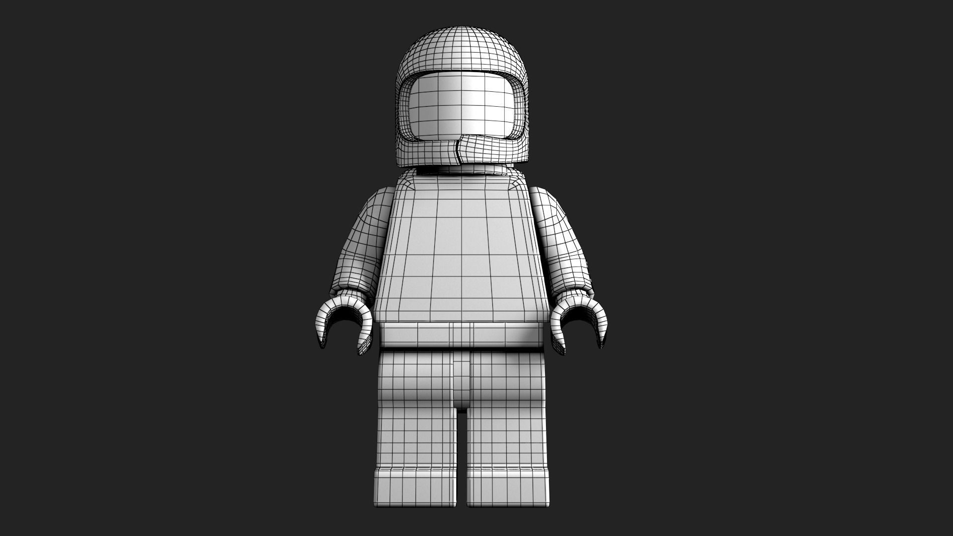 3D model Rigged - Benny The Spaceman Lego Movie VR / AR / low-poly ...