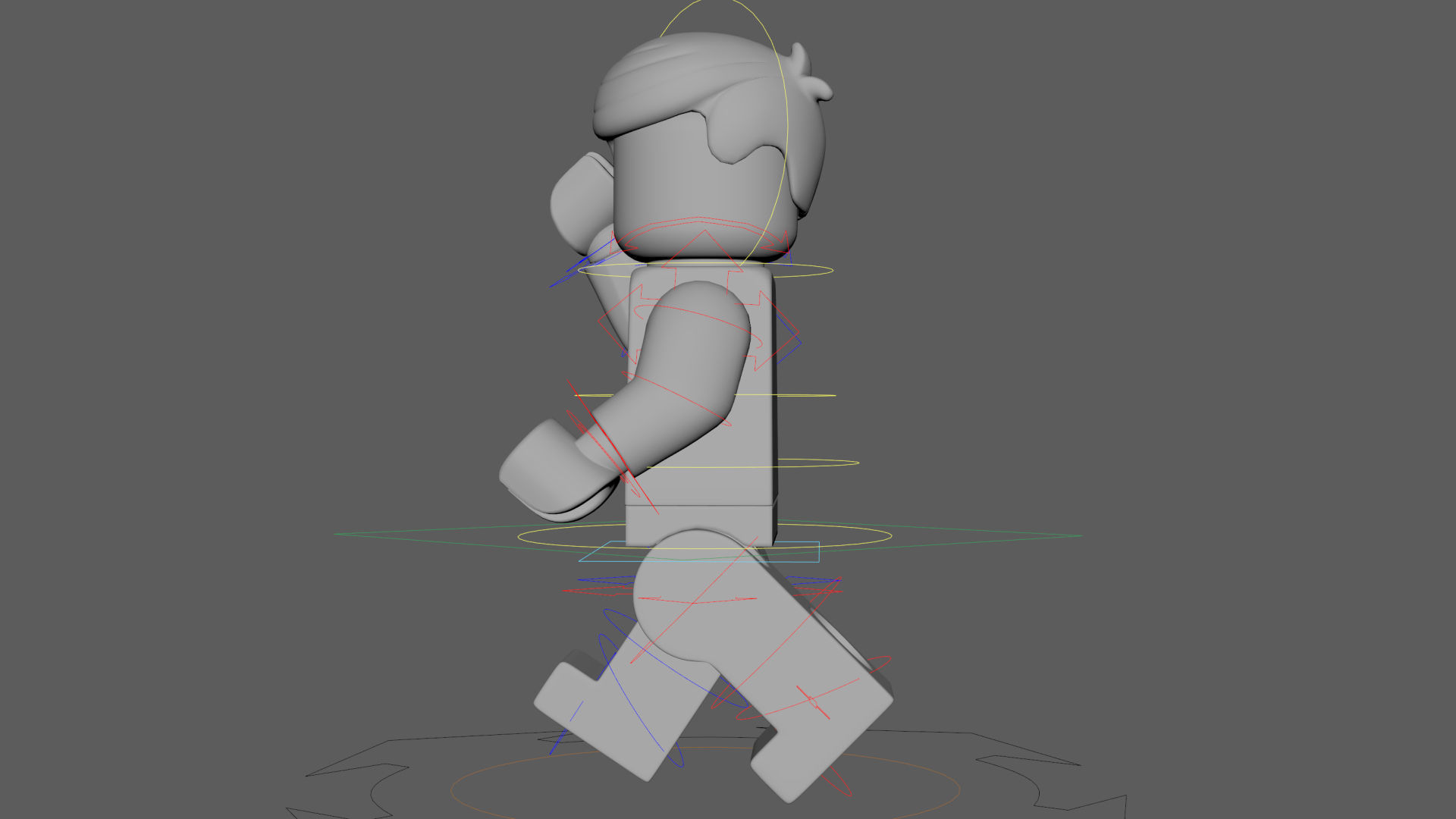 3D model Rigged - Emmet Lego Man VR / AR / low-poly | CGTrader