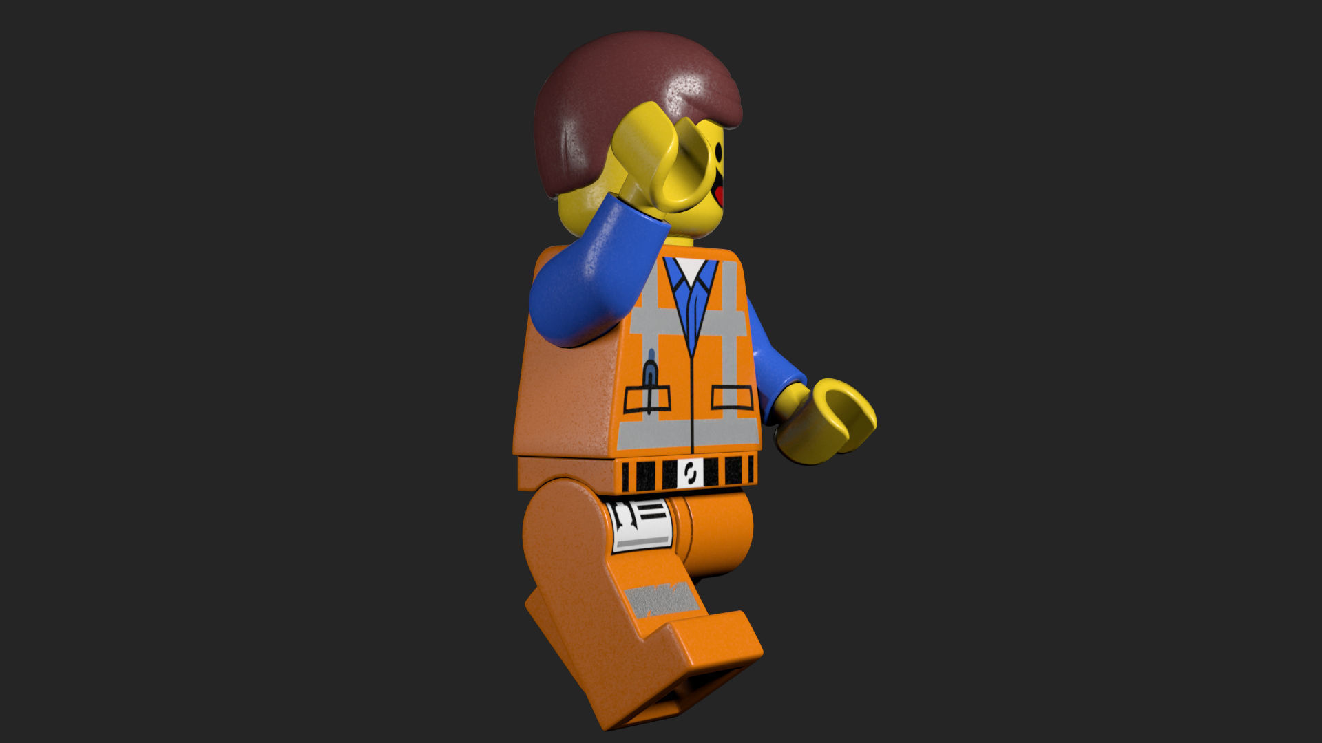3D model Rigged - Emmet Lego Man VR / AR / low-poly | CGTrader